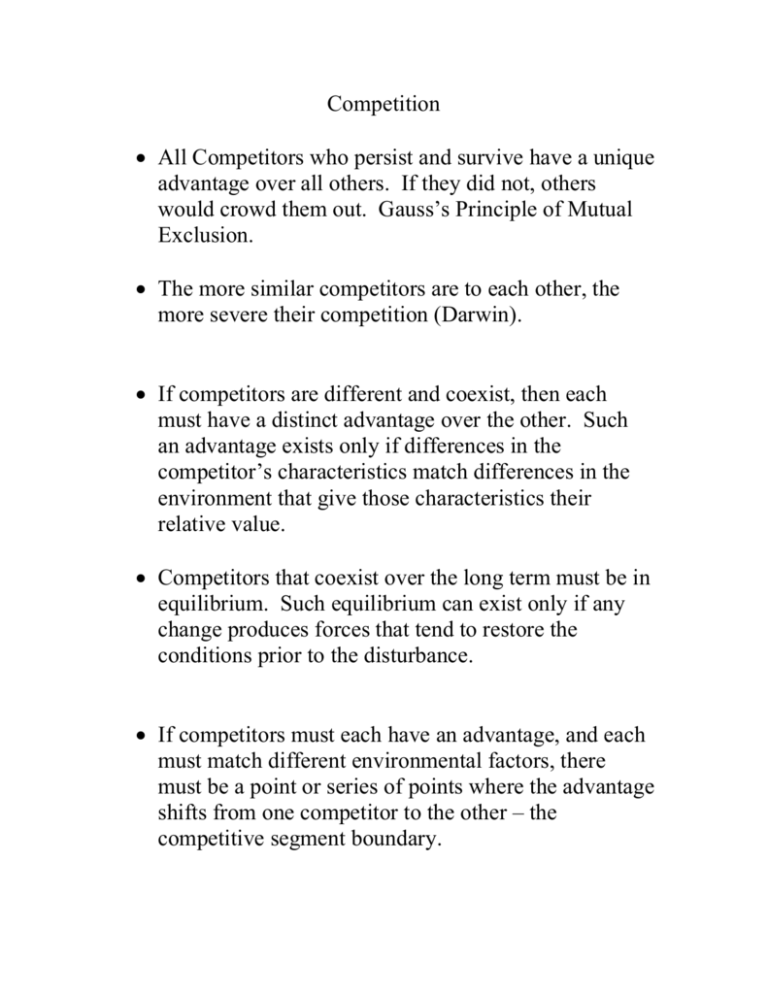 Competition