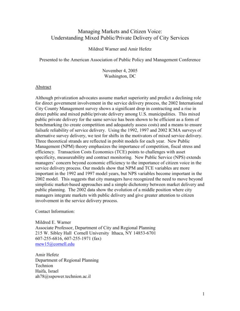 Managing Markets In The Privatization Of City Services managing-markets-in-the-privatization-of-city-services