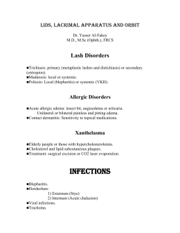 Consent Form for Incision and Drainage of Chalazion
