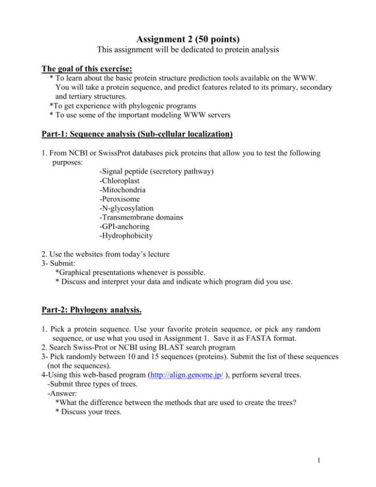 Assignment 2 50 Points 