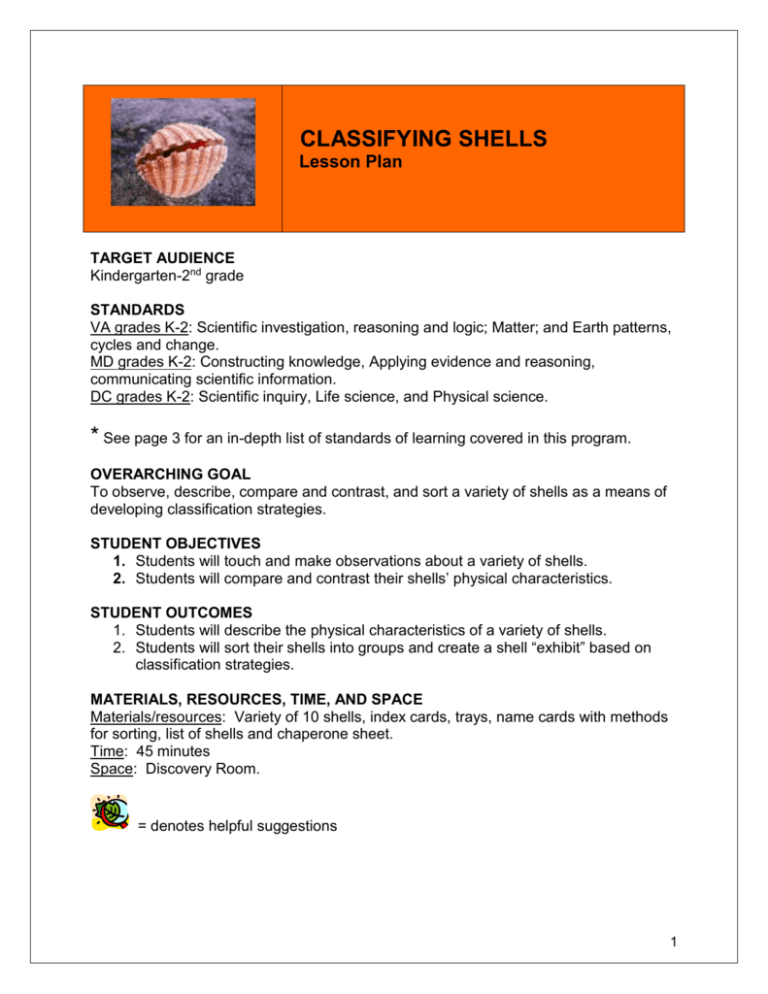 Student Objectives National Museum Of Natural History Student Objectives National Museum Of Natural History