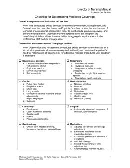 Home Health Face to face form