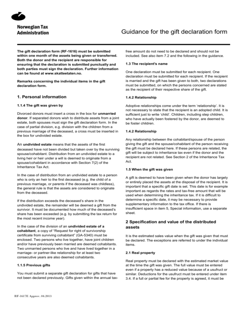 Norwegian Tax Administration Norwegian Tax Administration