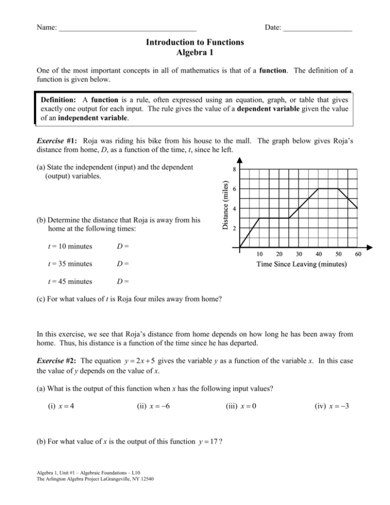 L10 Introduction To Functions