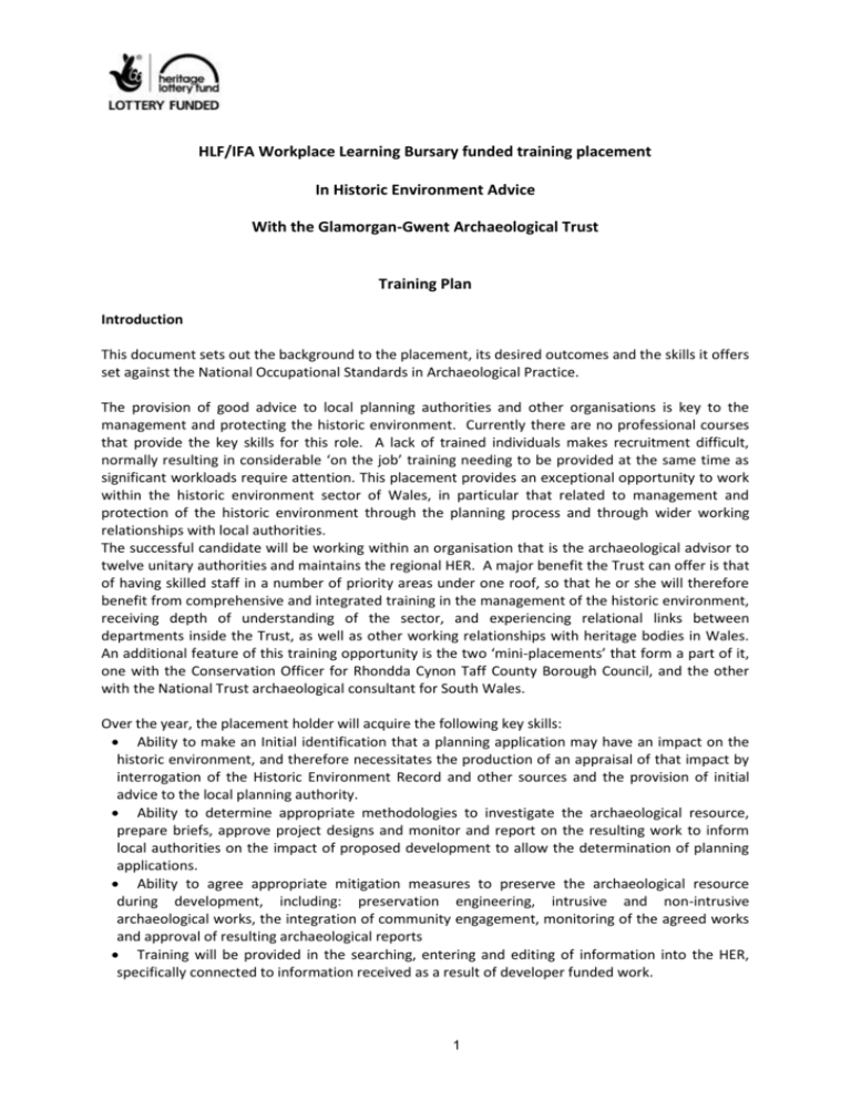 Historic environment advice