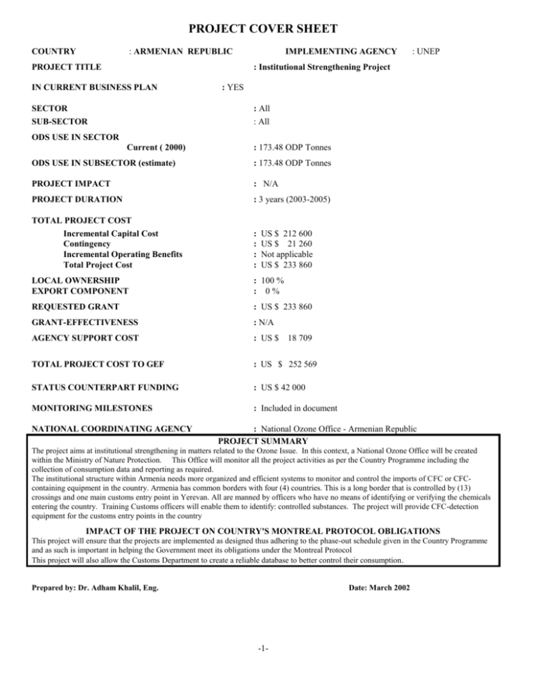 Total Project Cost