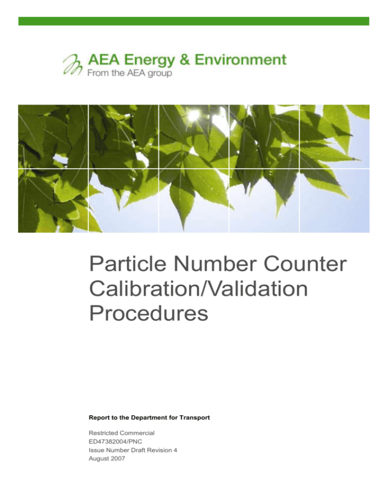 4 Calibration/Validation Methods 4 Calibration/Validation Methods
