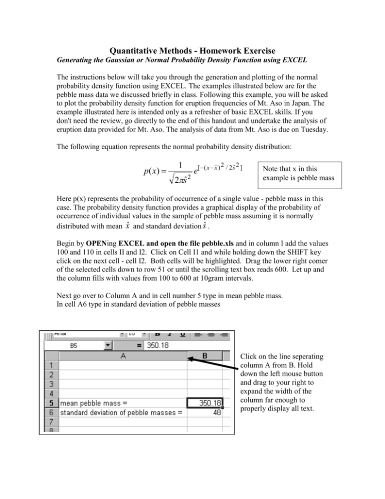 Geomath - Class Exercise