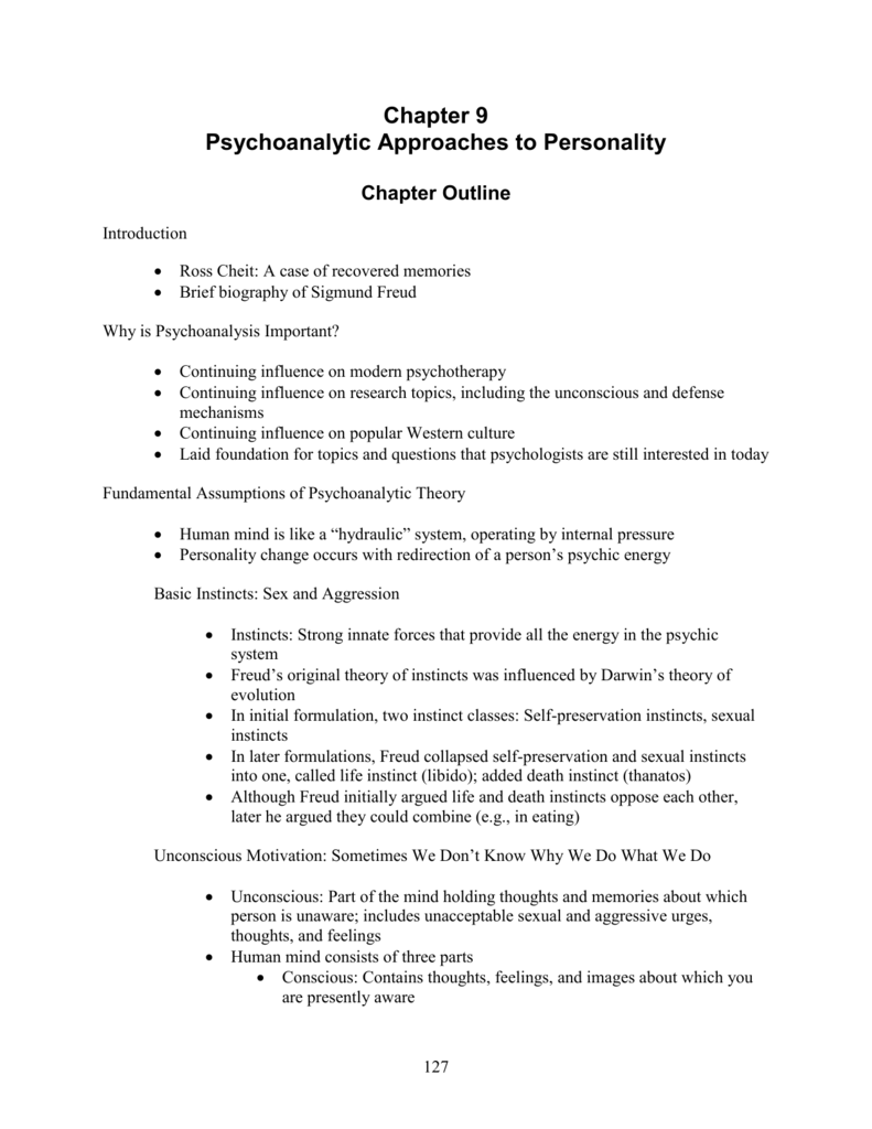Chapter Outline