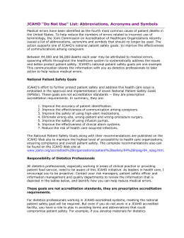 ISMP`s List of Error-Prone Abbreviations, Symbols, and Dose