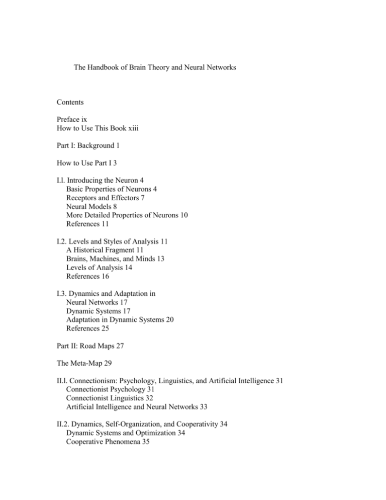 The Handbook of Brain Theory and Neural Networks