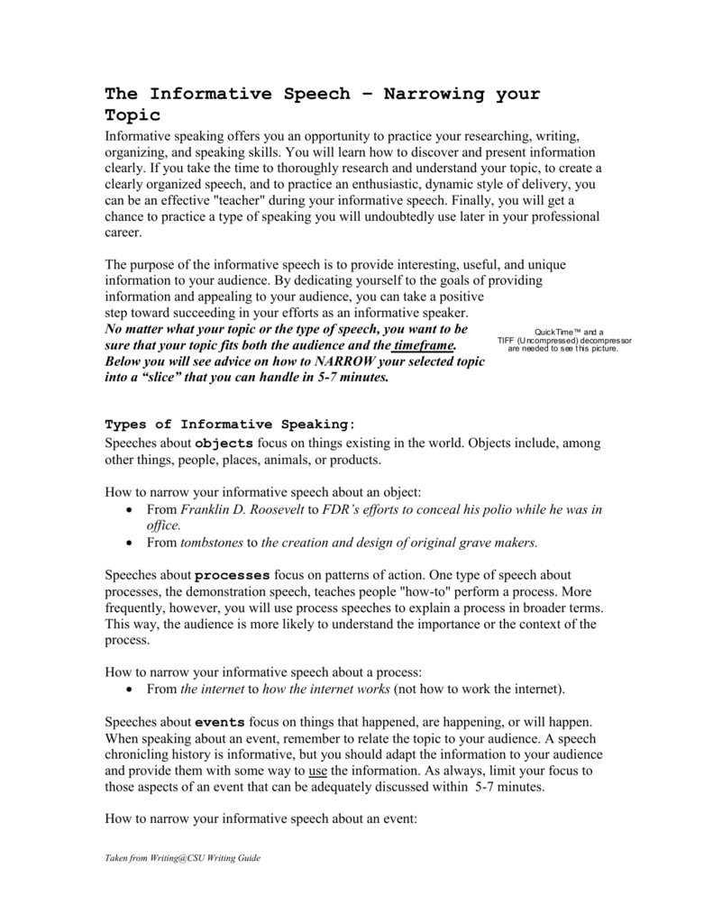  Types Of Informative Presentations Types Of Informative