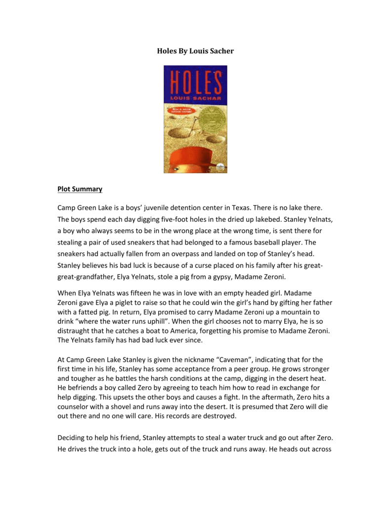 Holes By Louis Sacher