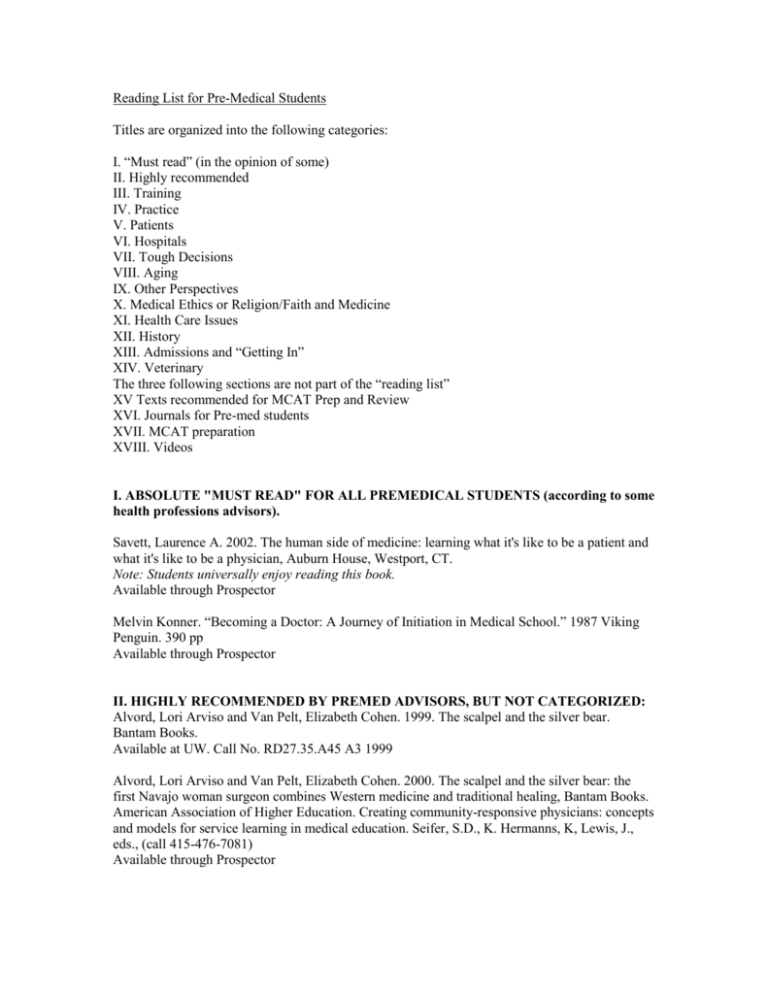 Reading List