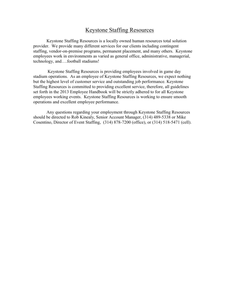 Keystone Staffing Resources