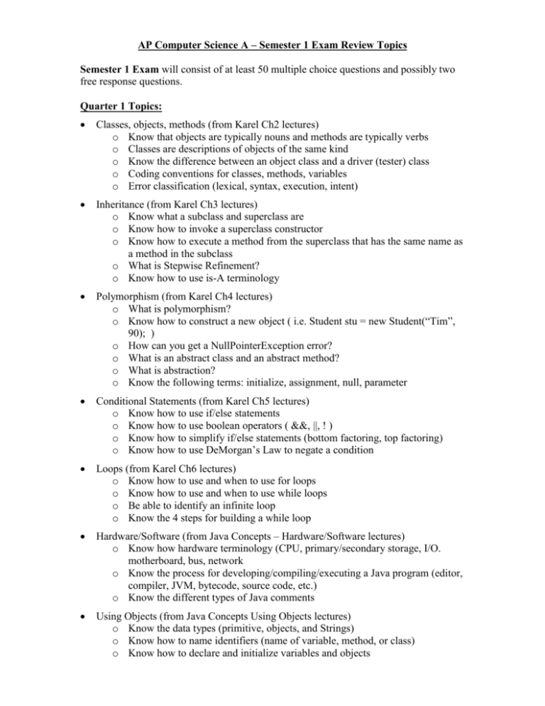 AP Computer Science A