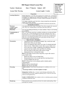 Paper Weaving with rubric