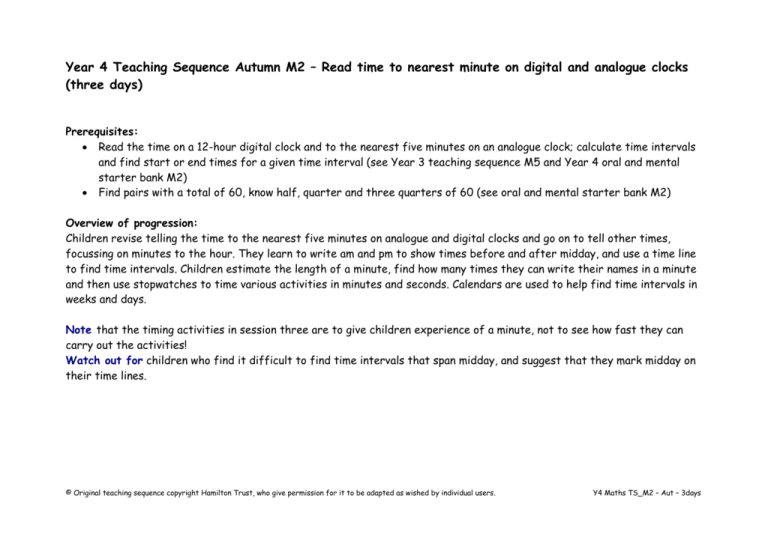 Year 2 Teaching Sequence Xxx Year 2 Teaching Sequence Xxx