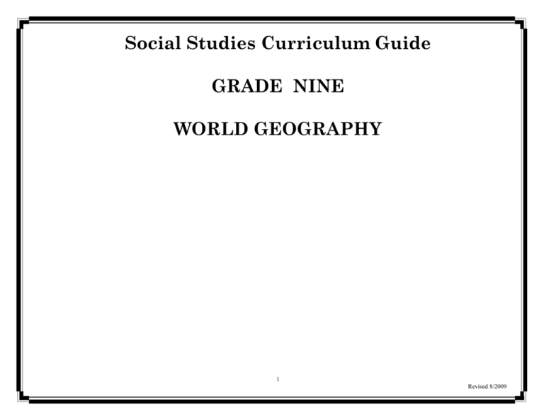 Step A Course Planning Map Grade Course 