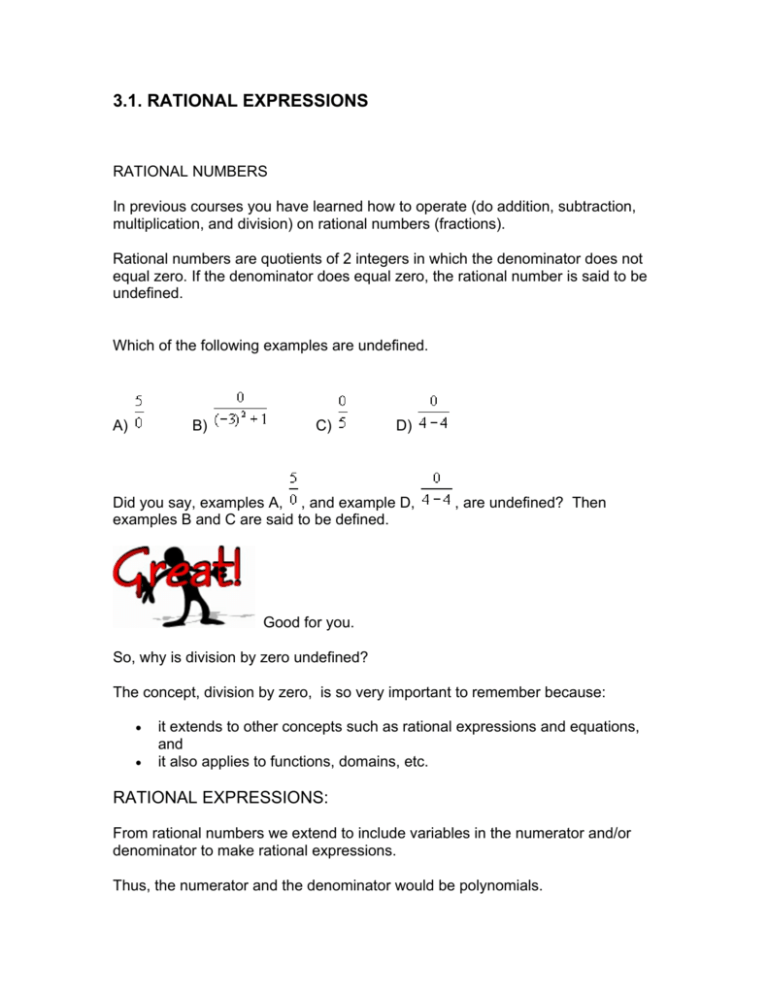 3 1 Rational Expressions Tutor