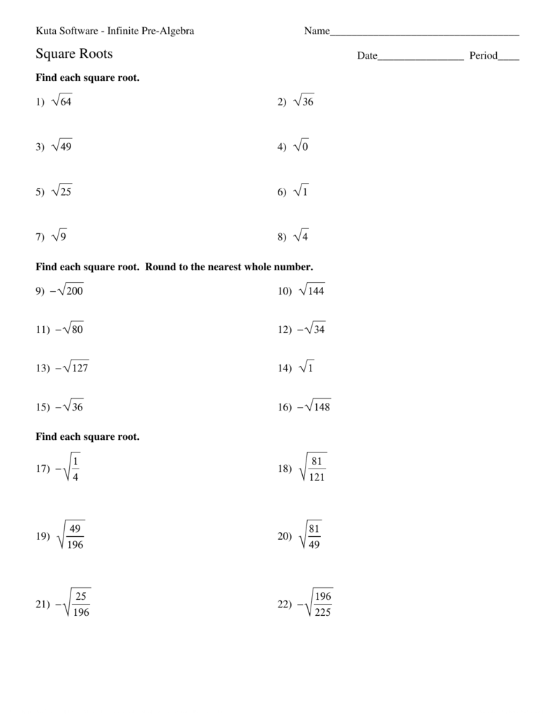 Kuta Software Infinite Pre Algebra The Pythagorean Theorem Most Freeware