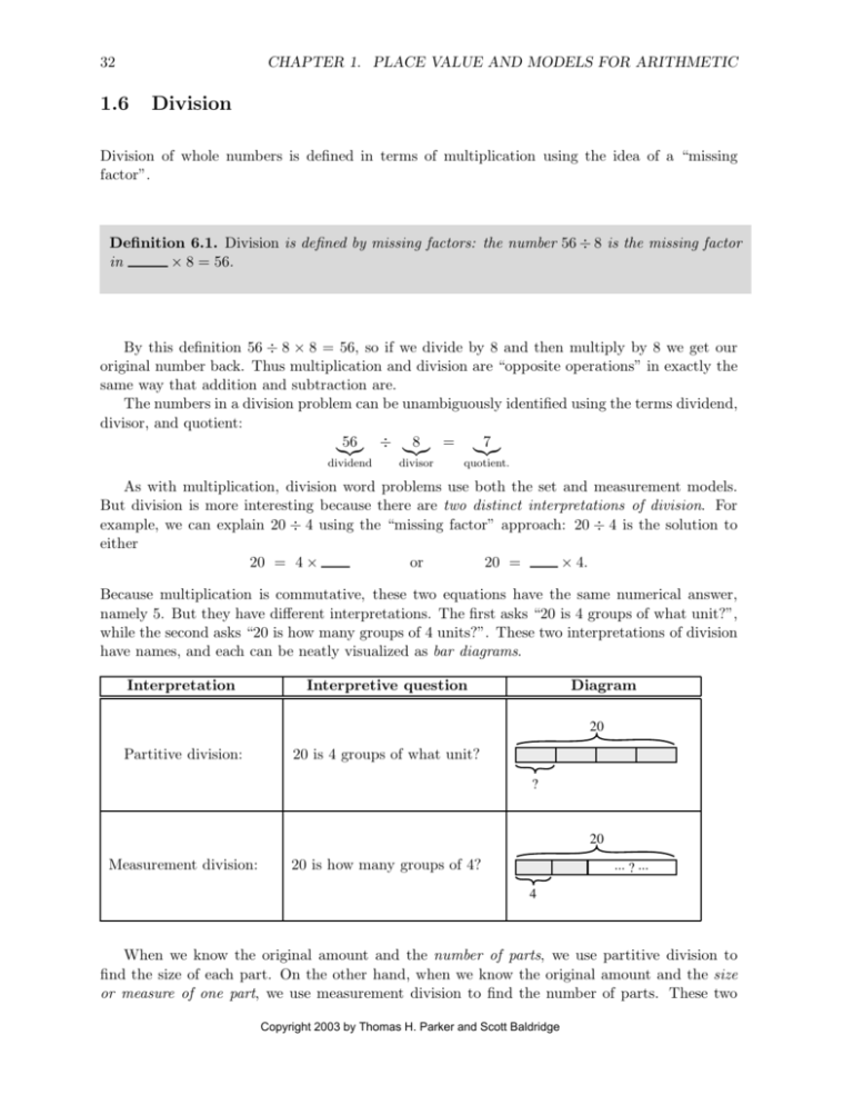 1 6 Division Singapore Math 1 6 Division Singapore Math