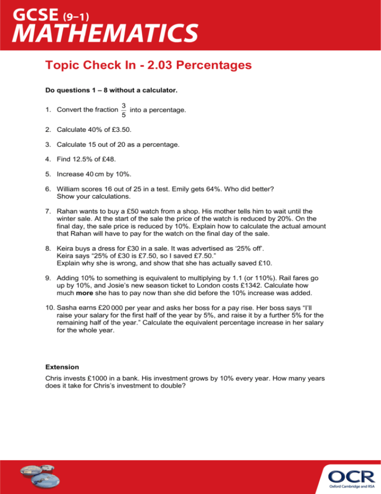Topic Check In 2 03 Percentages