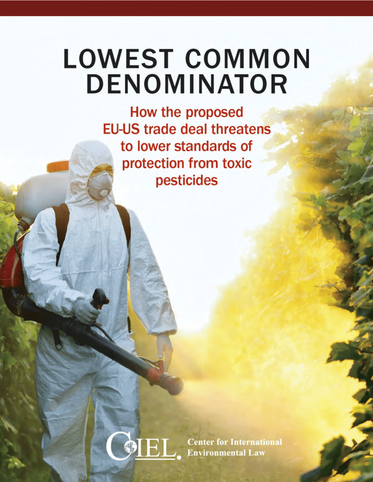 Lowest Common Denominator How The EU Lowest Common Denominator How The EU