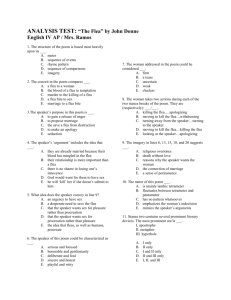 The Flea Poem Analysis