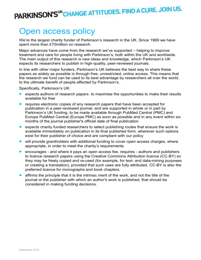 Open Access Policy