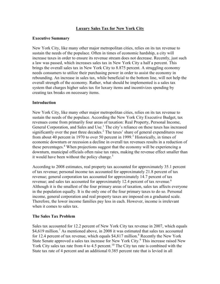 Policy Paper Format