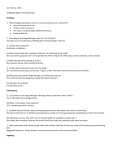Our Town Act III: Analysis & Themes Worksheet