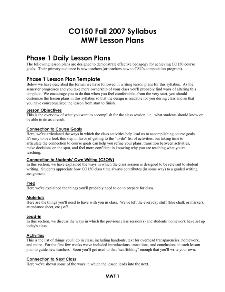 Word Document For Printing