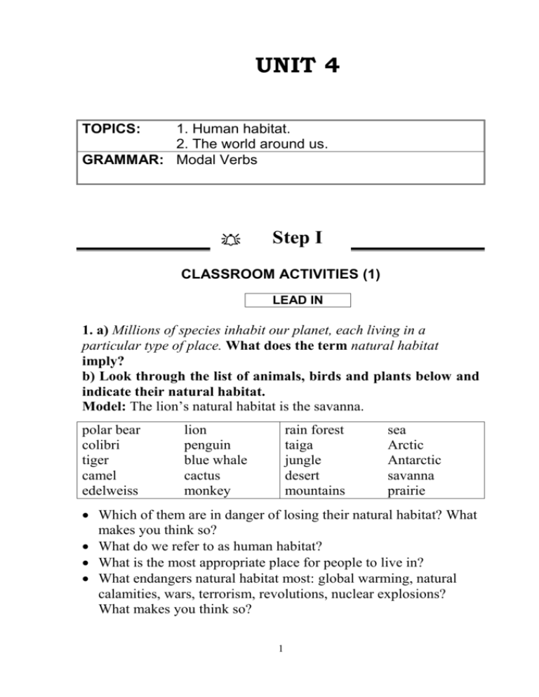 Active Vocabulary 1 Active Vocabulary 1