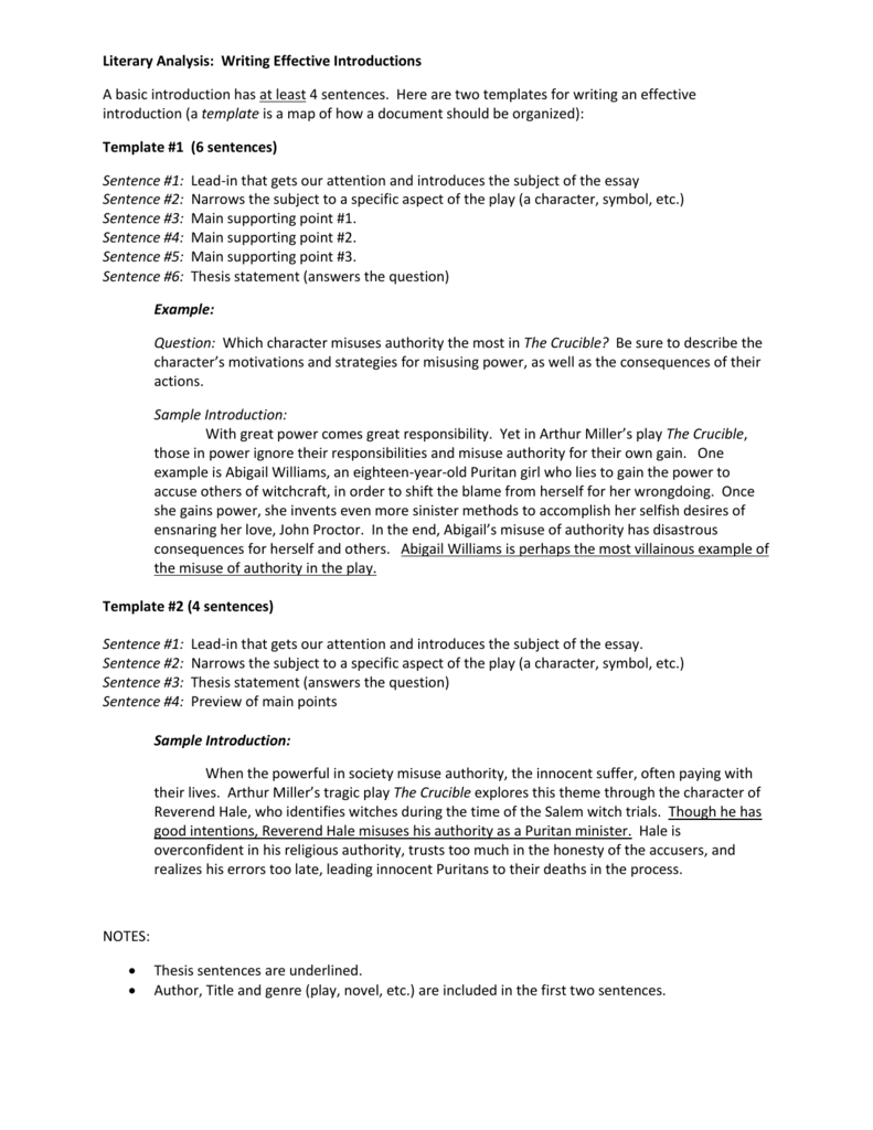  Play Analysis Example Play Essays Examples Topics ions 