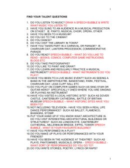 Multiple Choice Spelling Test