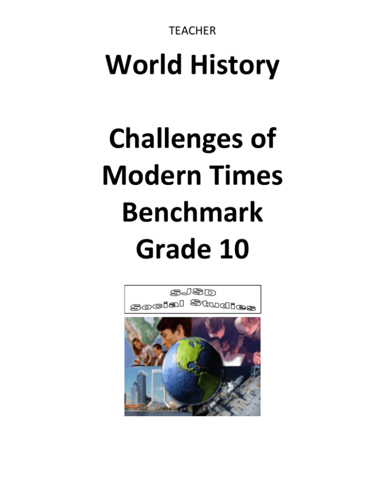 10th Grade Unit 3