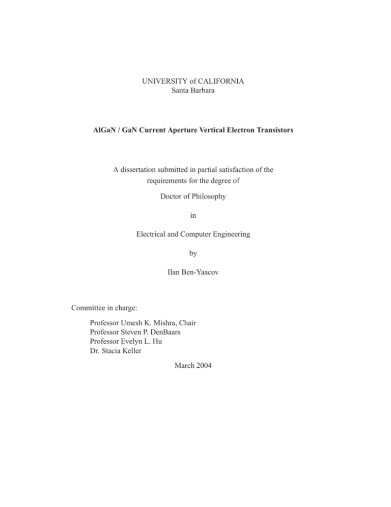 PhD Thesis Electrical And Computer Engineering