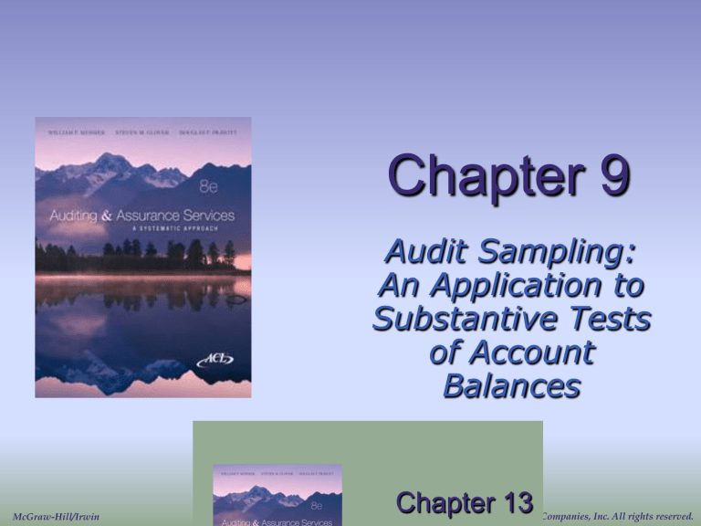 Modul4-Auditing2-Messier-Glover-Prawitt-8e-2012-Chap009