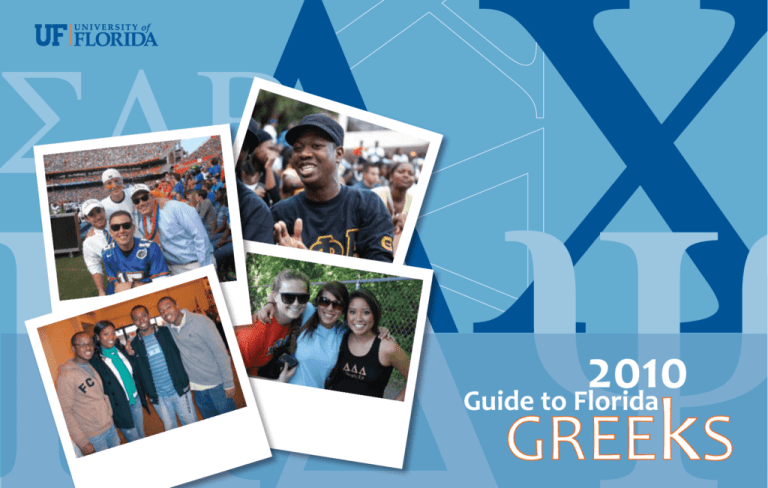 Guide to Florida Greeks - Sorority & Fraternity Affairs