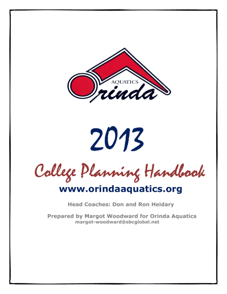 College Planning College Planning Handbook College Planning College Planning Handbook