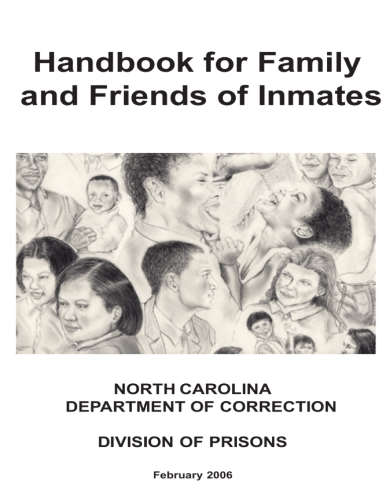 Handbook for Family and Friends of Inmates