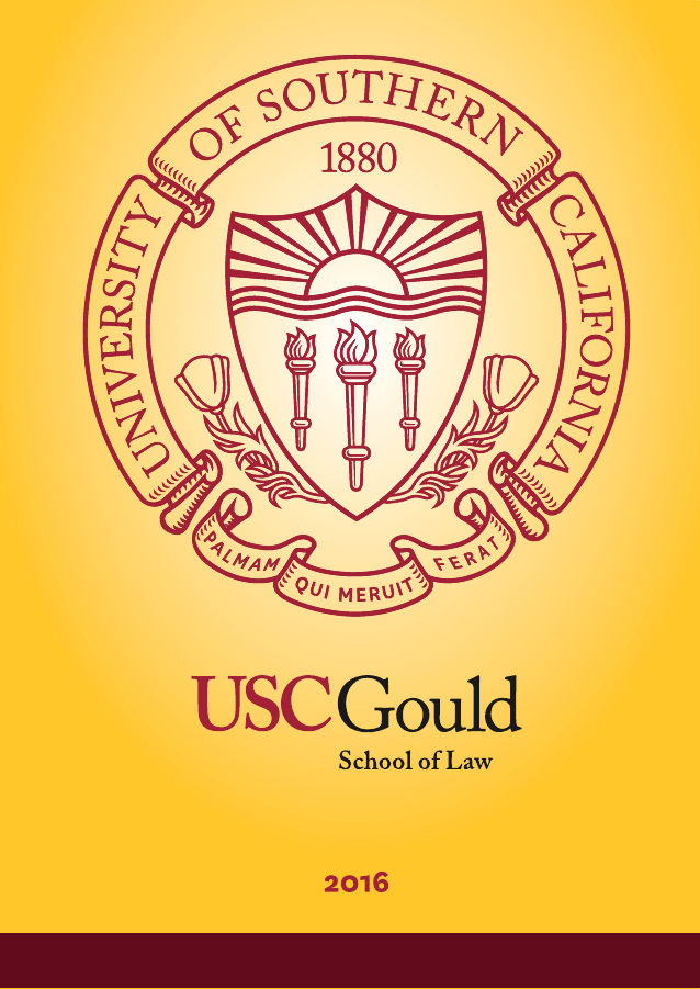 USC Gould School Of Law University Of Southern California USC Gould School Of Law University Of Southern California