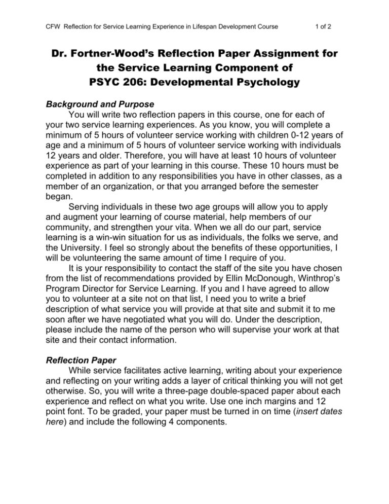  How To Write A One Page Reflection Paper How To Write A Reflection Paper Examples And Format 
