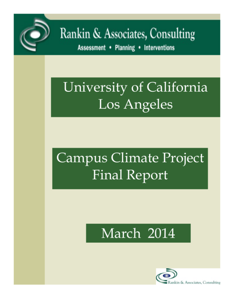 Full report - Campus Climate Study