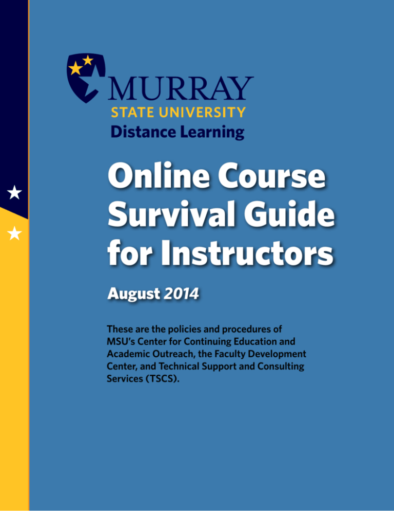 Online Course Survival Guide for Instructors