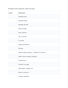 San Diego Police Dispatch Codes by www.enjoyPB.com 10