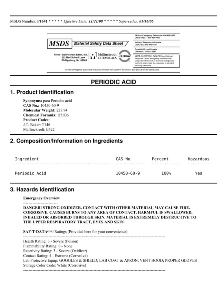 PERIODIC ACID