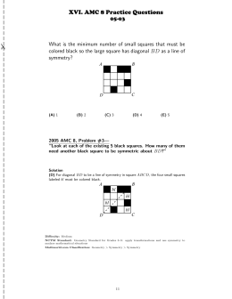 XVI. AMC 8 Practice Questions