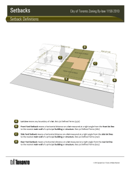 What is Lot Coverage and Maximum Building Depth